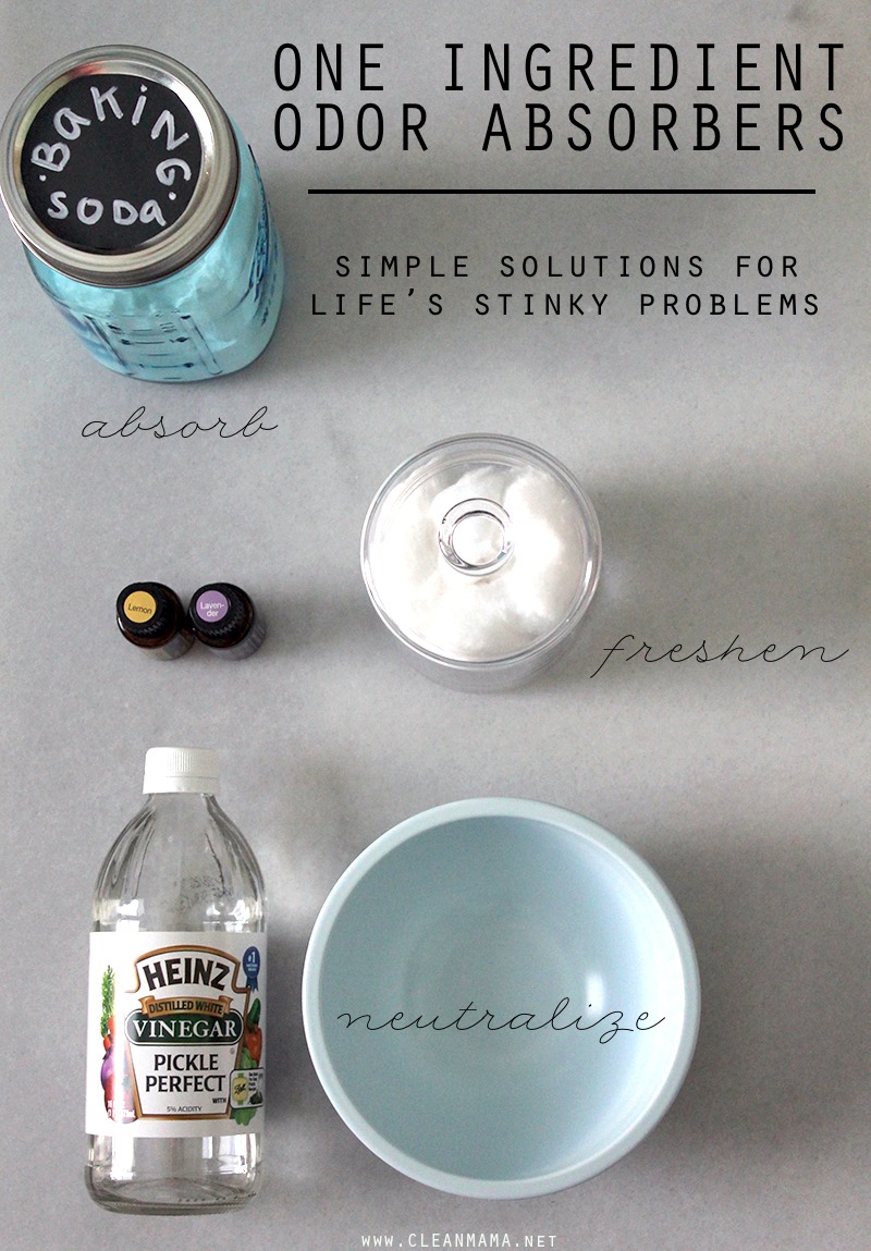 MOM Tip: One Ingredient Odor Absorbers - 24/7 Moms