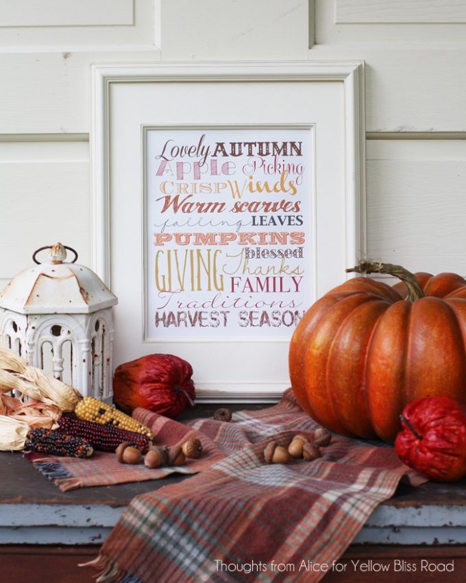 Free Fall Subway Art Printable - 24/7 Moms