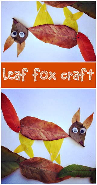 MOM Tip: Leaf Foxes Craft - 24/7 Moms