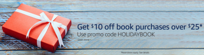 Deal: $10 off $25 Book Purchase at Amazon - 24/7 Moms