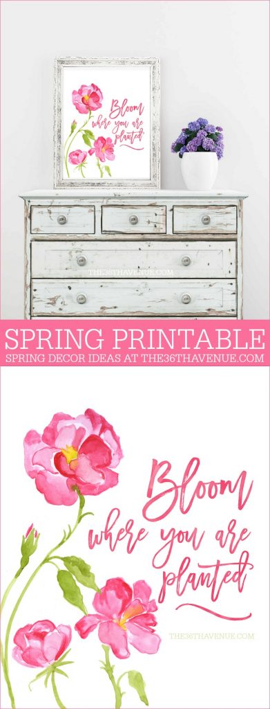 Free Spring Printable - 24/7 Moms
