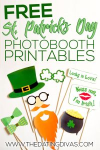 FREE St. Patrick’s Day Photo Booth Prop Printables - 24/7 Moms
