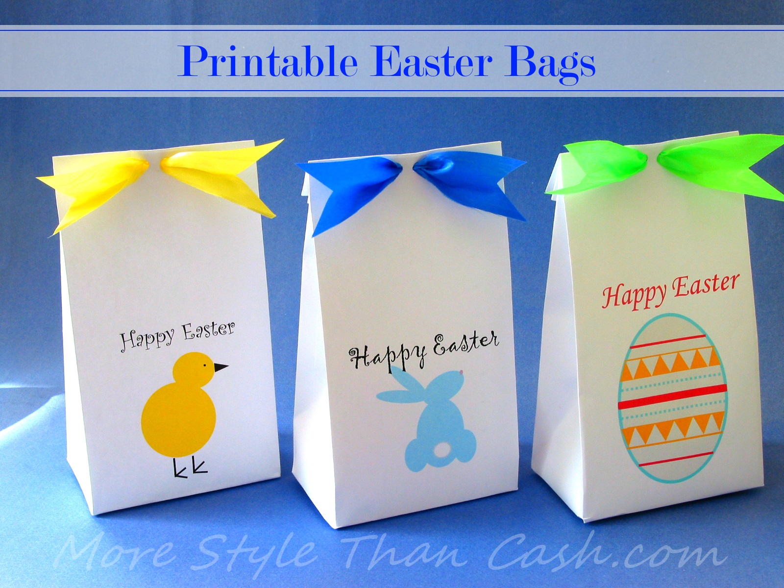 Free Easter Bag Printable - 24/7 Moms