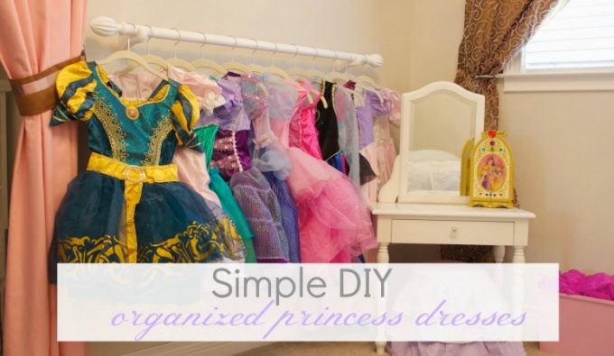 MOM Tip: Organized Princess Dresses - 24/7 Moms