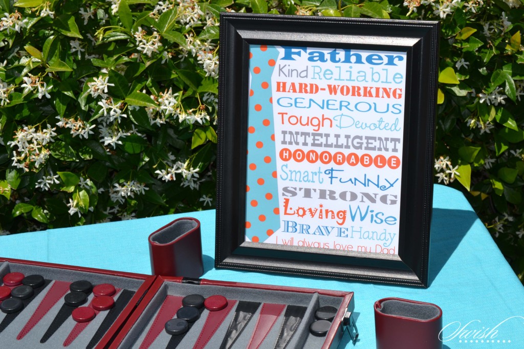 Free Father's Day Subway Art Printable - 24/7 Moms