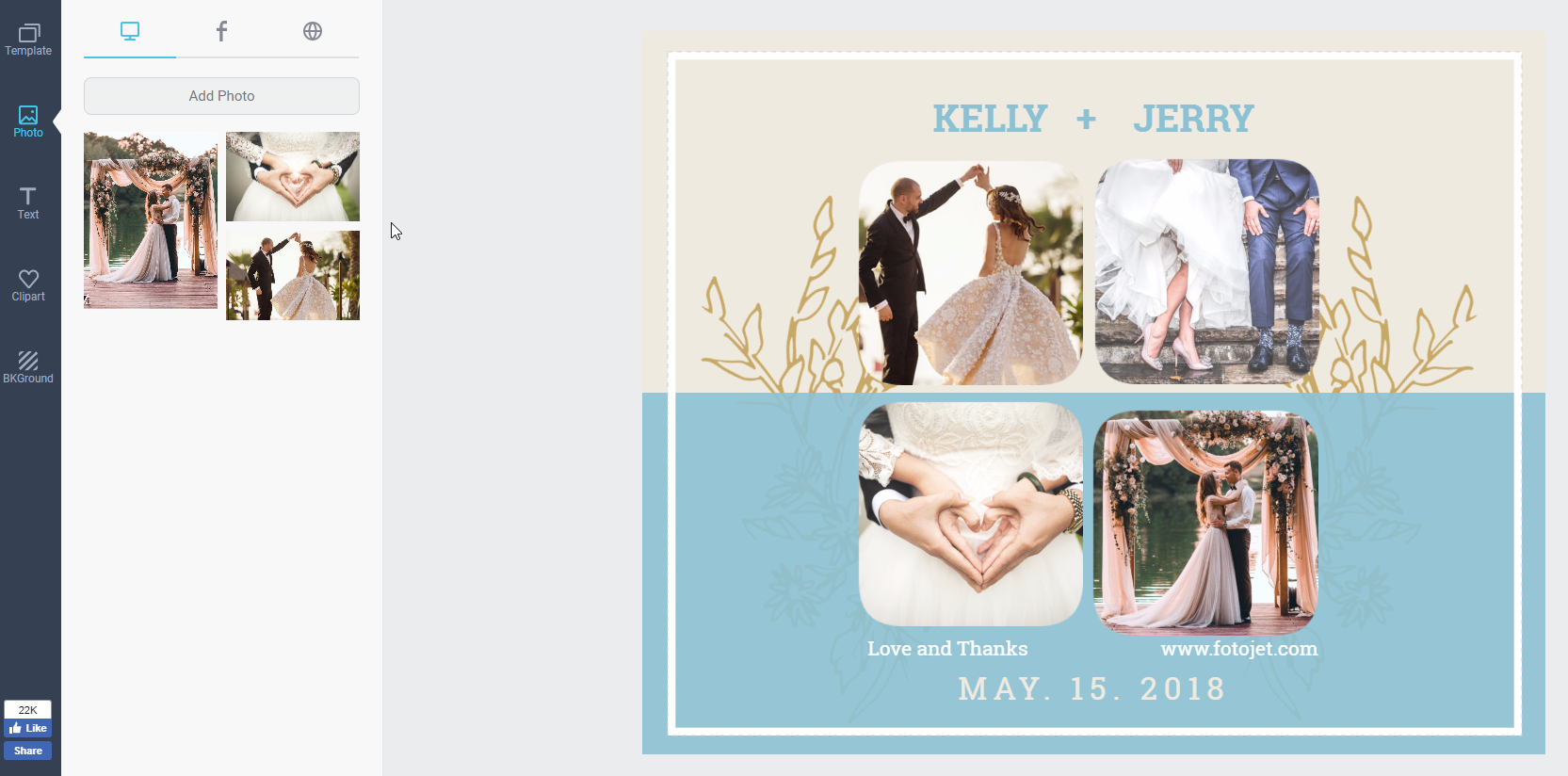 FotoJet: Free Online Graphic design & Photo Editor (Review) - 24/7 Moms