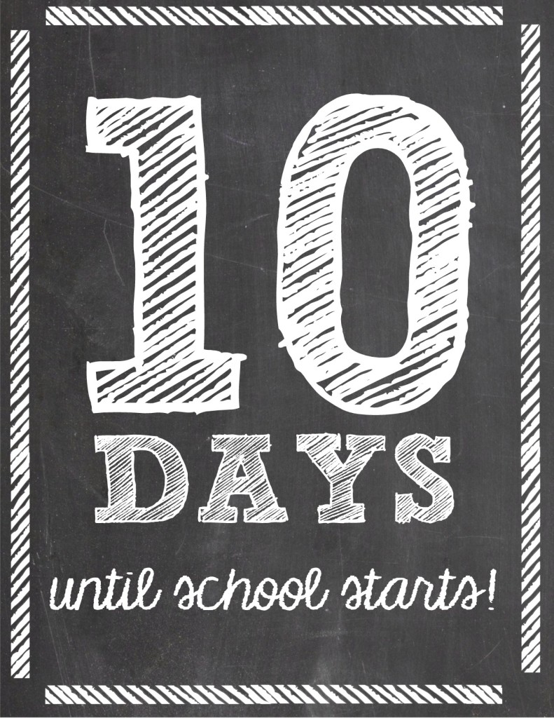 Free Back to School Countdown Printable - 24/7 Moms