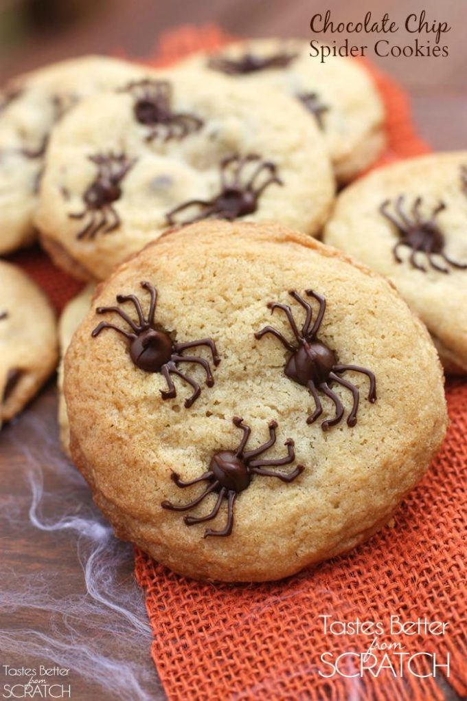 Sweet Spooky Spider Cookies - 24/7 Moms