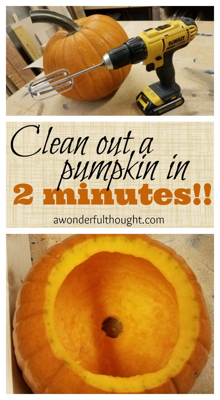 MOM Tip: How to Clean Out a Pumpkin in 2 Minutes - 24/7 Moms