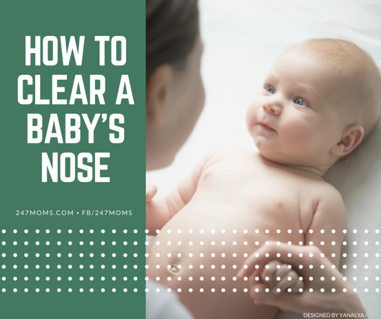 How to Clear a Baby's Nose - 24/7 Moms