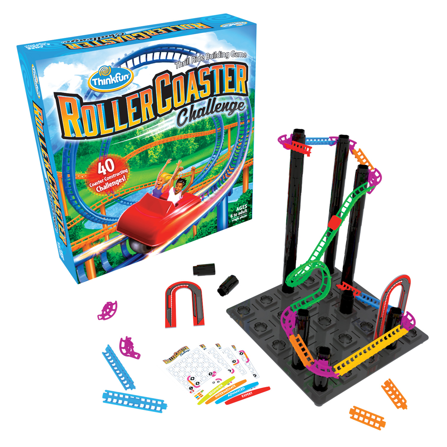 ThinkFun Roller Coaster Challenge - 24/7 Moms