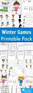 Free Winter Games Printable Pack - 24/7 Moms