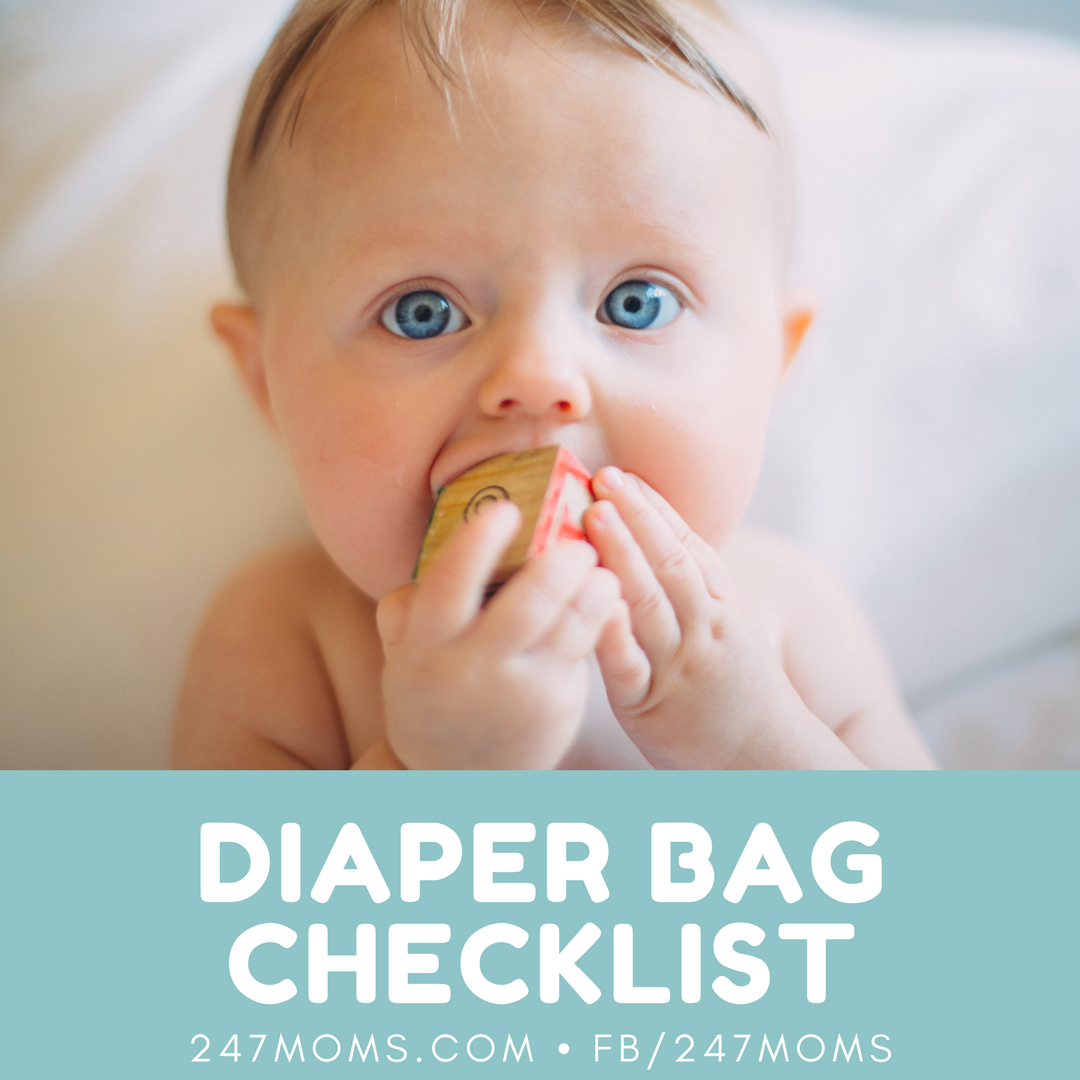Diaper Bag Checklist - 24/7 Moms