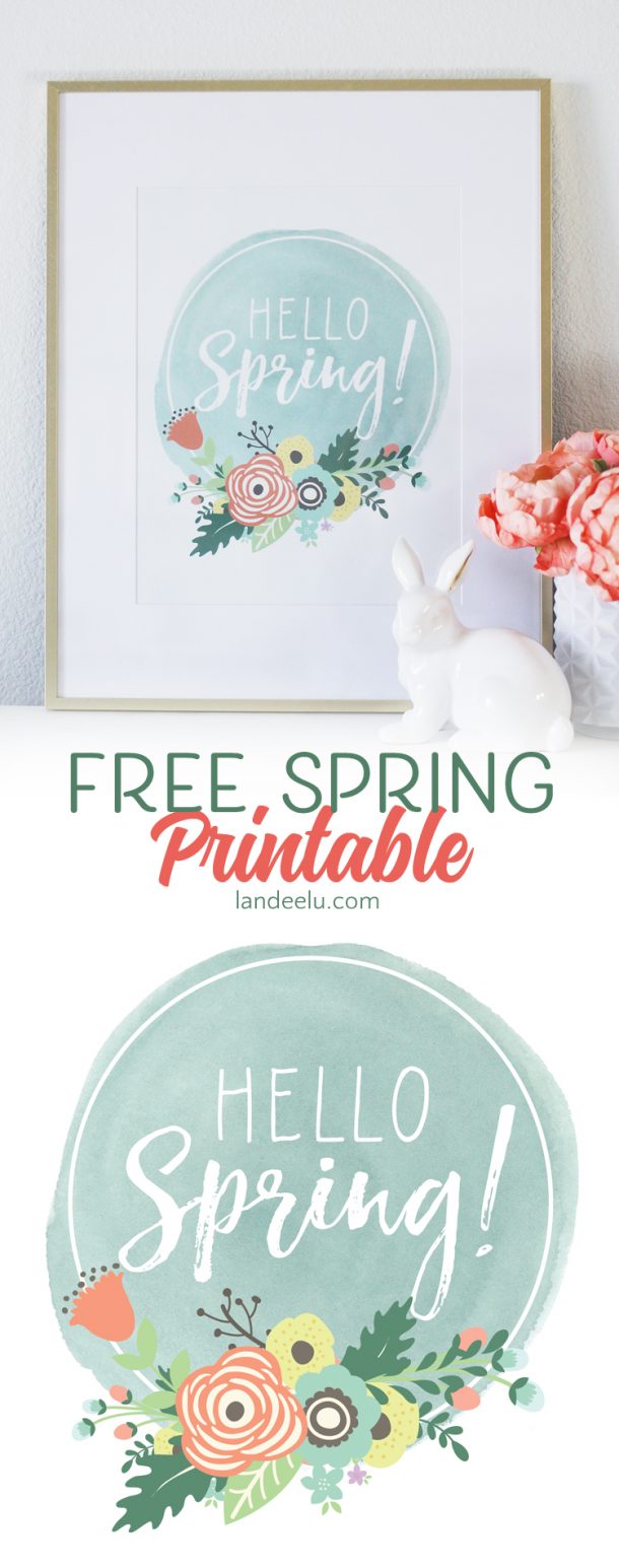 Free Spring Printable - 24/7 Moms