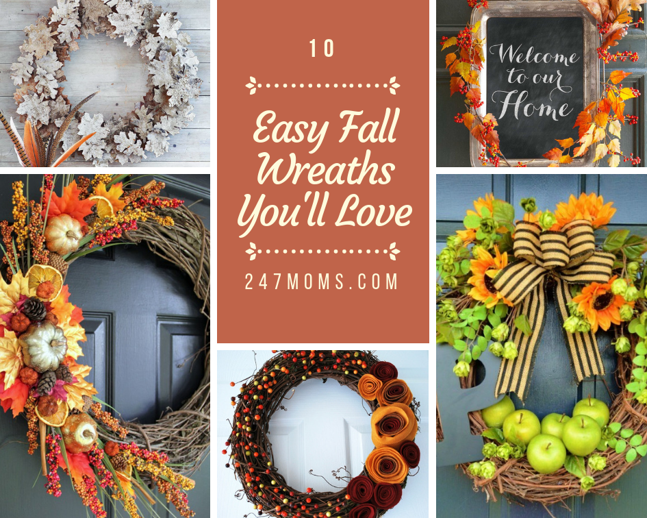 10 Easy Fall Wreaths You'll Love - 24/7 Moms