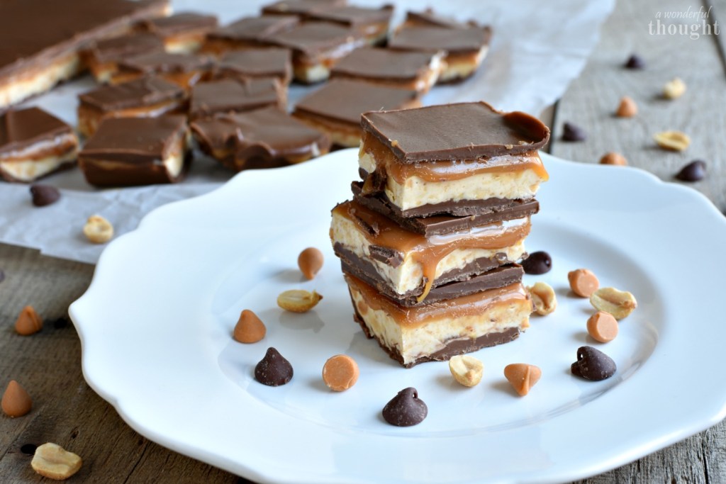 Homemade Snickers Bars - 24/7 Moms