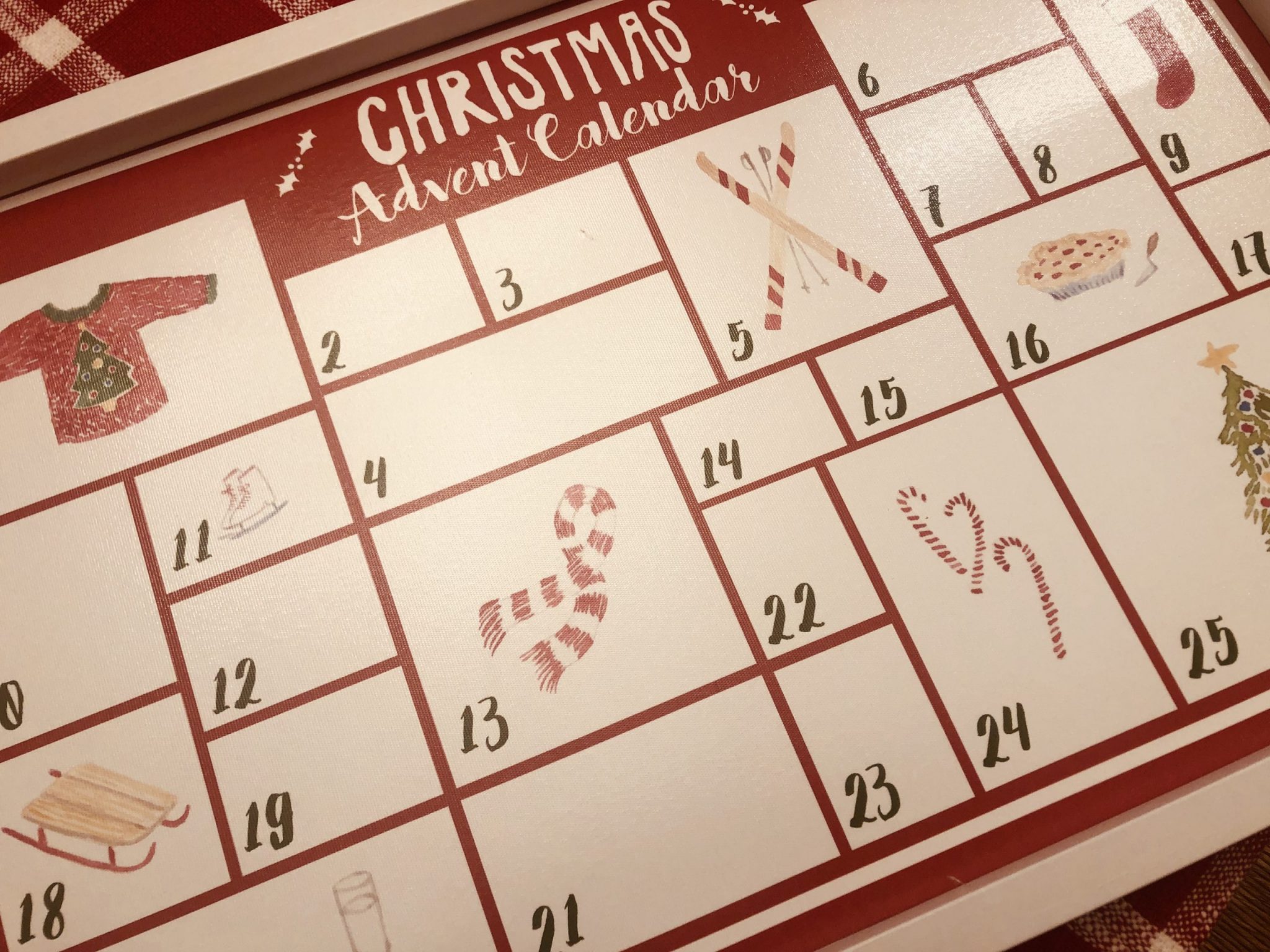 25 Days of Christmas Countdown - Advent Fun - 24/7 Moms