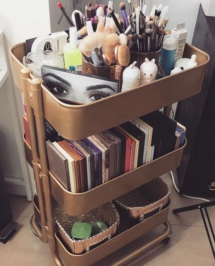 10 Clever Ways to Organize Your Makeup - 24/7 Moms