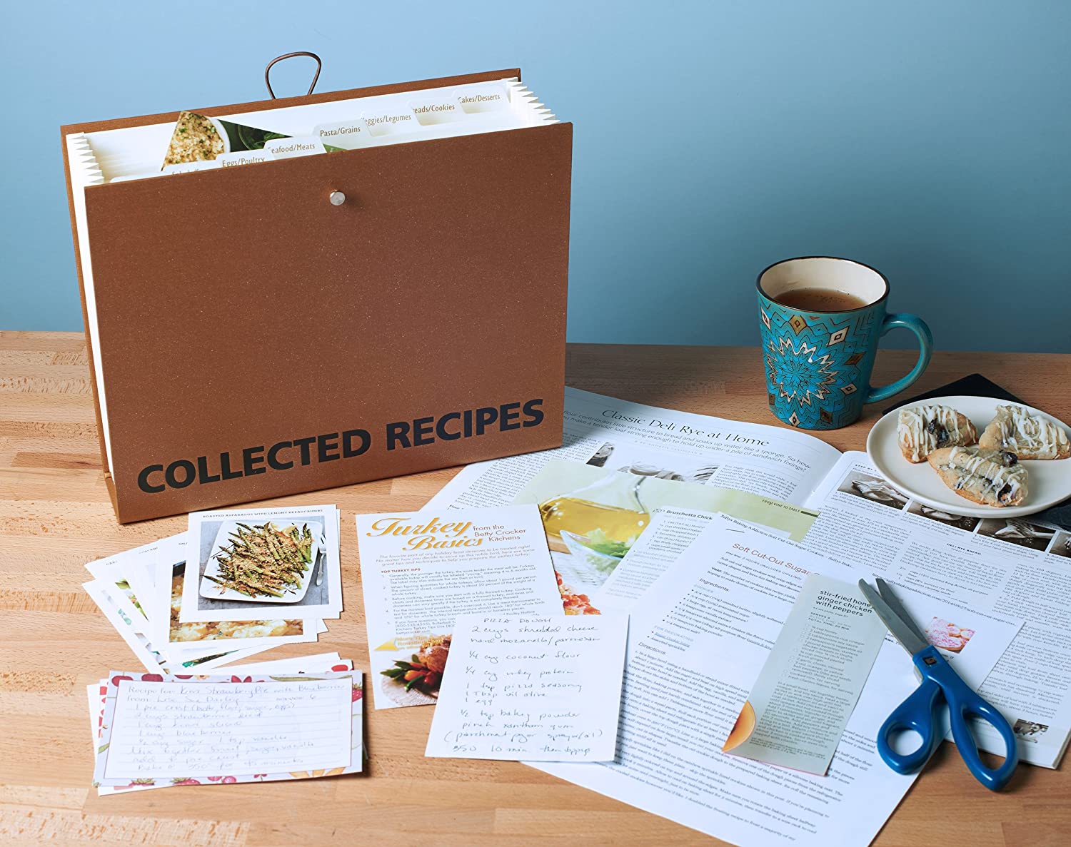 Recipe File Folder 24 7 Moms