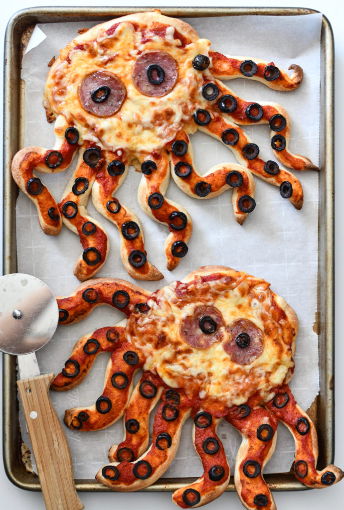 Day 15 - OCTOPUS PIZZA {100 Days of Summer Fun} - 24/7 Moms