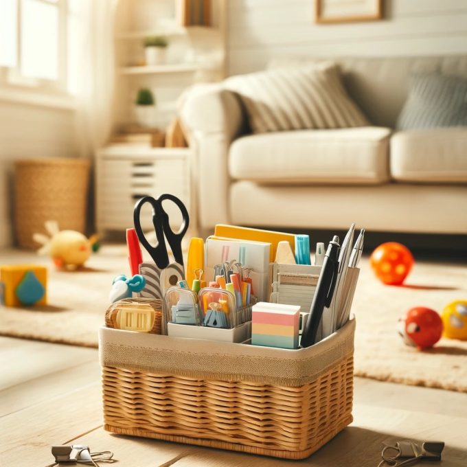 Organizing with Bags and Totes - 24/7 Moms