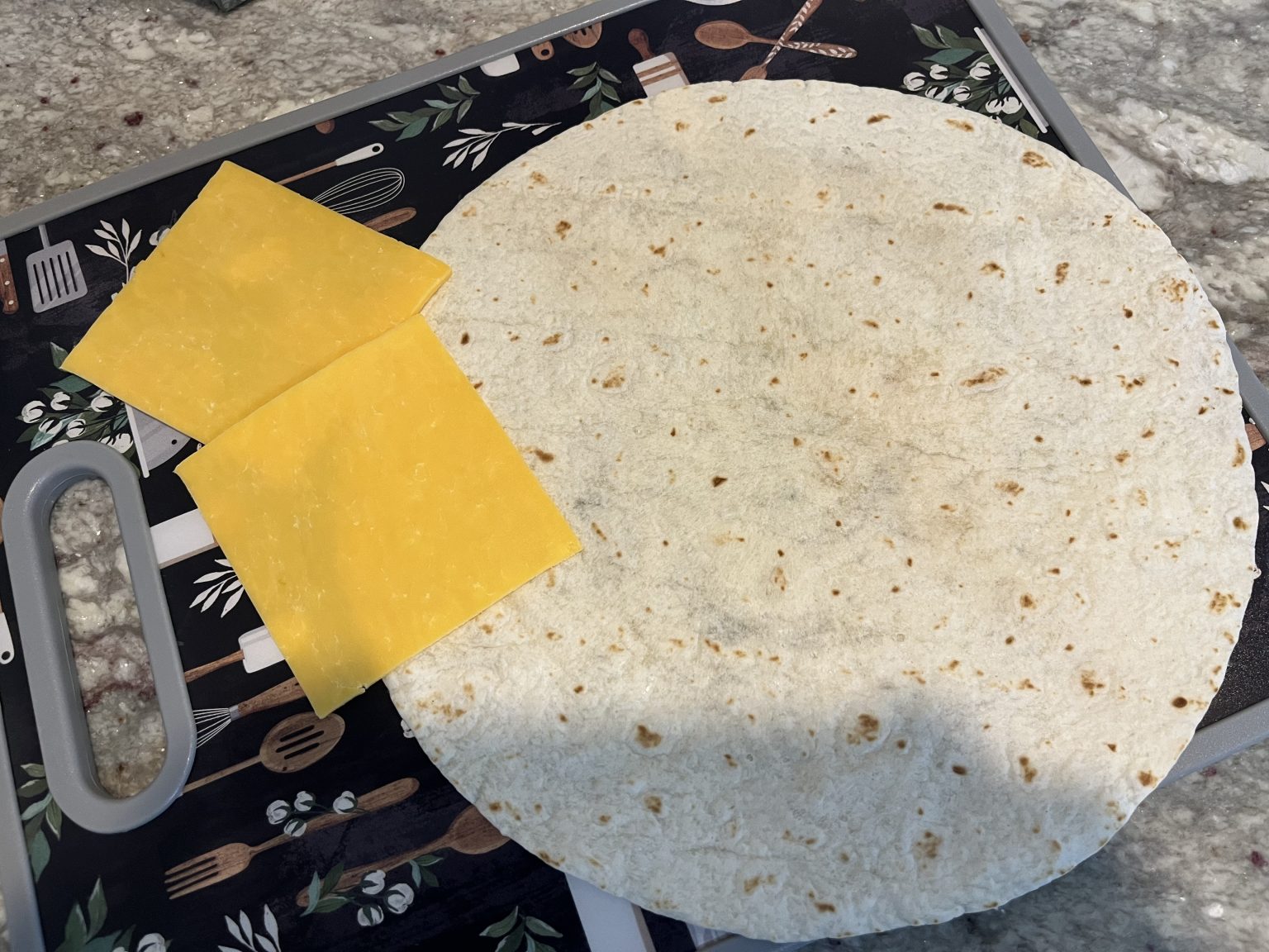 Quick Cheesy Toaster Quesadilla - 24/7 Moms