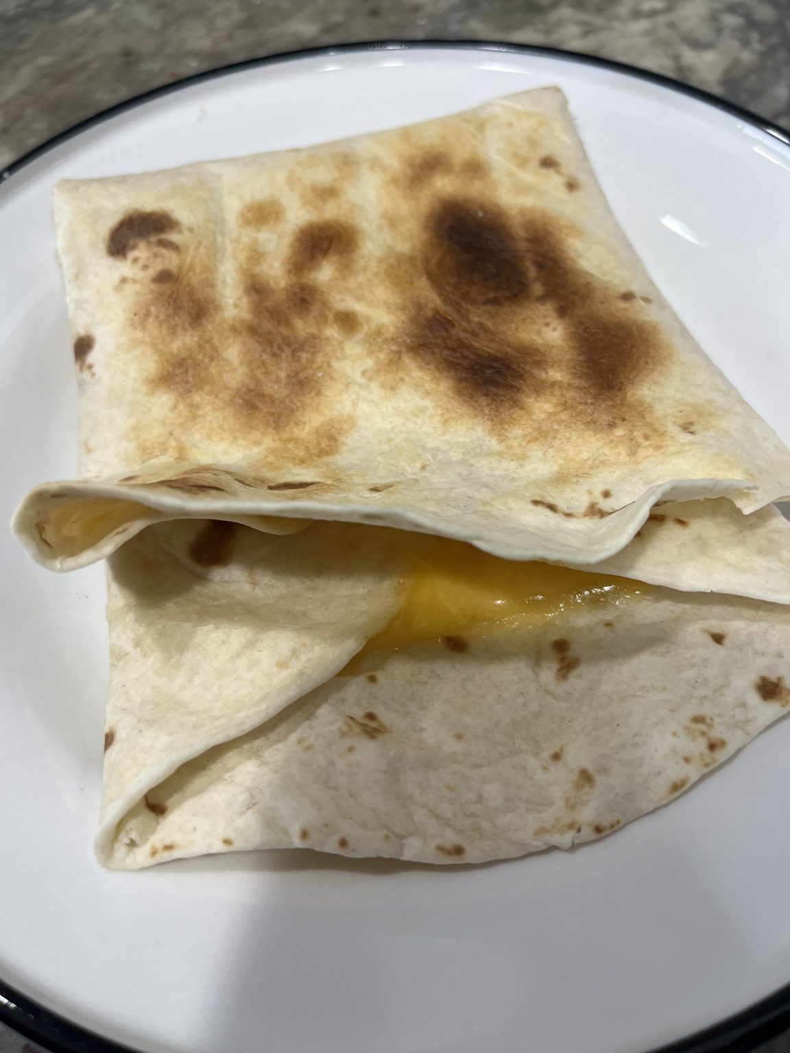 Quick Cheesy Toaster Quesadilla - 24/7 Moms