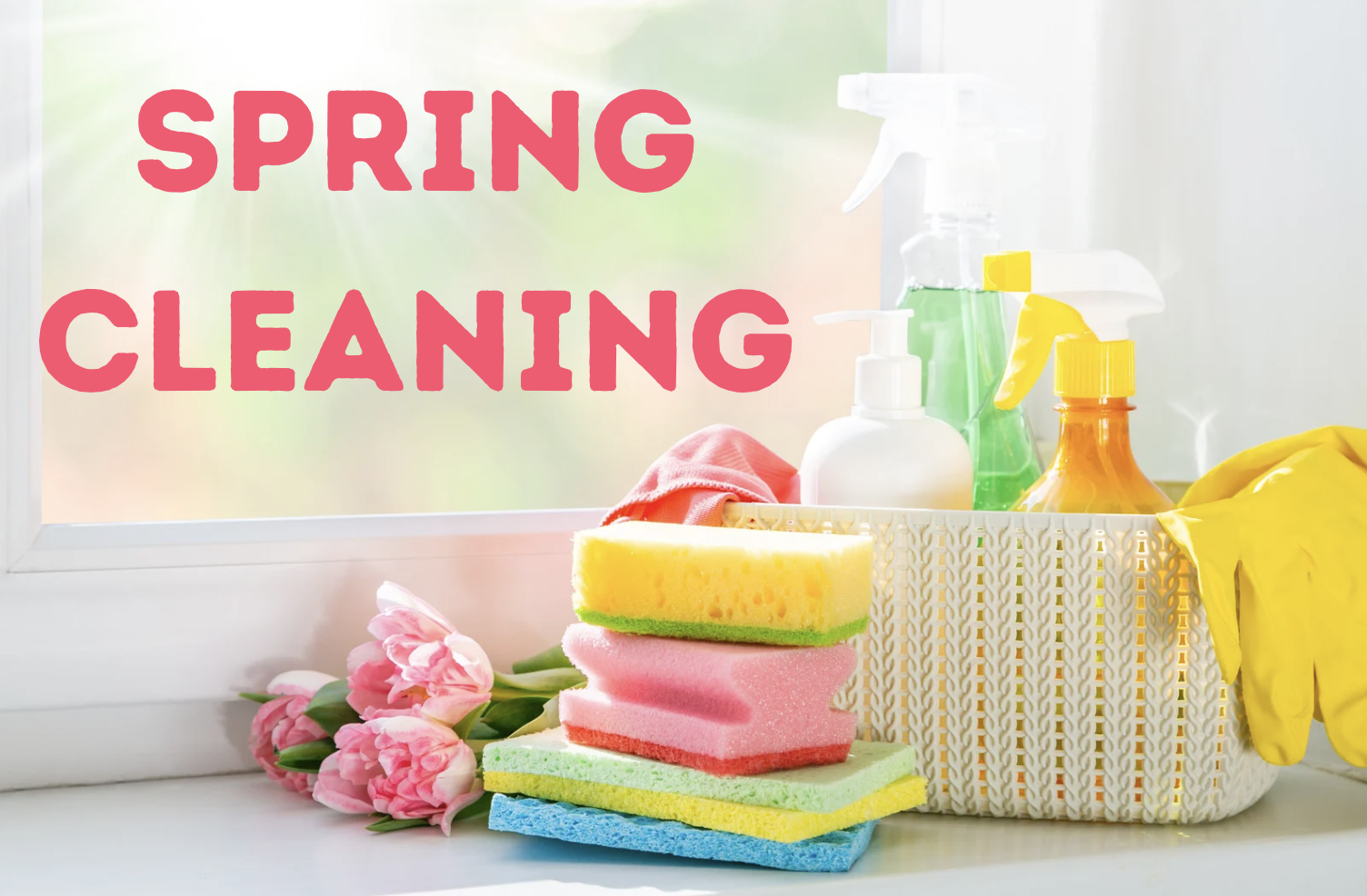 Room by Room Spring Cleaning PLUS Free Checklist - 24/7 Moms